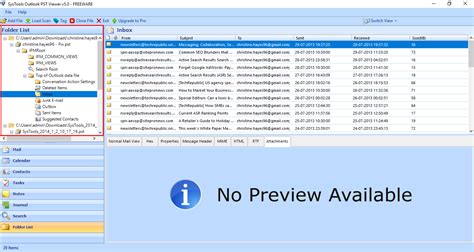 Outlook Pst Viewer Freeware Open And Read Pst Files Without Outlook