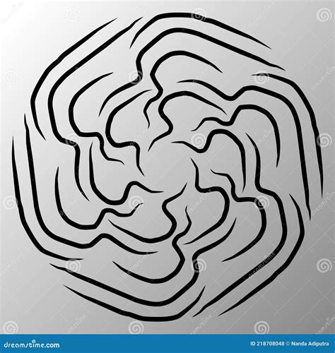 径向图案抽象标志设计 向量例证 插画 包括有 åš¨ç ç‹¬è‡ªä¸€ä¸ª å¬å ¸ çž°ä£ 218708048