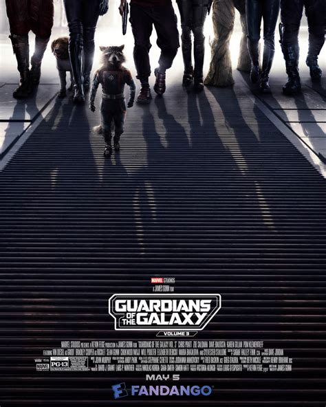 Guardians Of The Galaxy Vol 3 Posters Put The Focus On Rocket Raccoon