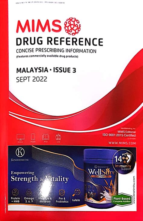 Mims Drug Reference Malaysia • Issue 3 Sep 2022 A Z Bookstore