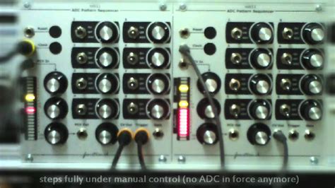 Fonitronik Mh11 Adc Sequencer Prototype Demo Youtube