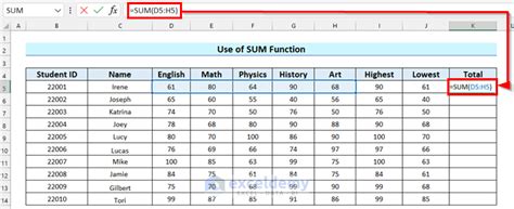 How To Make Result Sheet In Excel With Easy Steps ExcelDemy