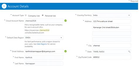 Creating A Free Account In Oracle Cloud Oracledbwr