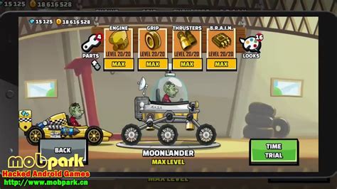 Hill Climb Racing Hack Mod Apk Unlimited Coins Unlimited Diamonds Moonlander Fully Youtube