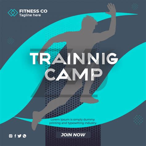 دانلود فایل لایه باز بنر ورزشی ، رنگ روشن دانلود رایگان فایل لایه باز