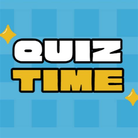 Quiz Time Youtube
