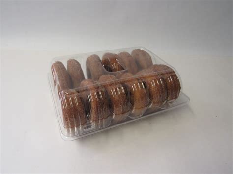 12 Donut Clam Hinge Container 200 Pack Glacier Valley Enterprises
