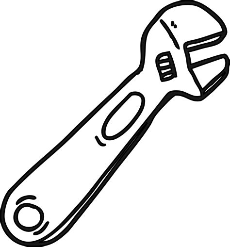 Cartoon Spanner Icon 40482864 Png