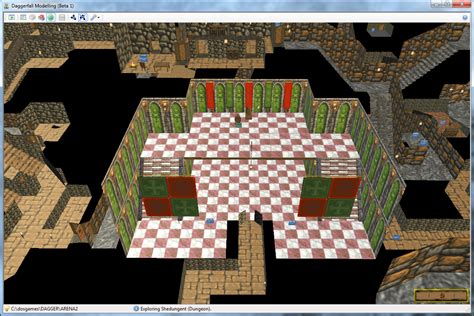Daggerfall Modelling Beta 1 Released Daggerfall Workshop