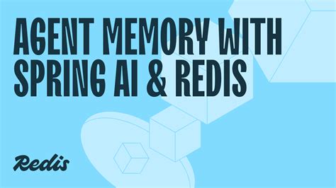 Agent Memory With Spring Ai And Redis