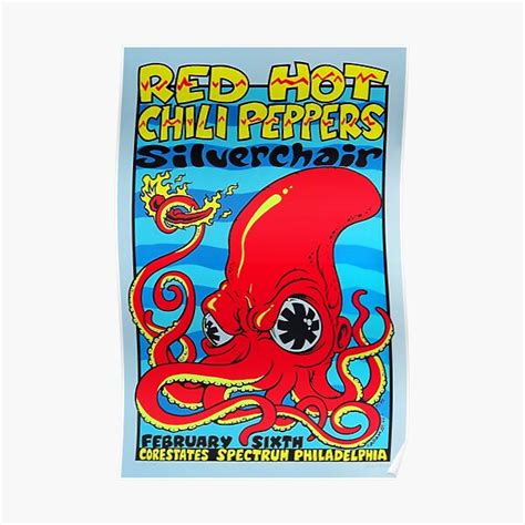 Red Hot Chili Peppers Posters Redbubble