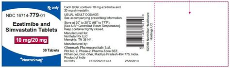 Ezetimibe And Simvastatin Tablets Fda Prescribing Information Side