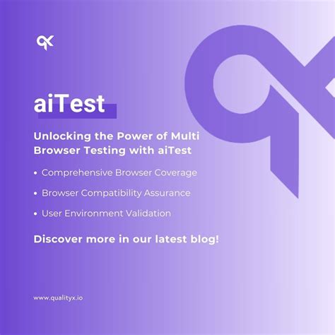 learn about multi browser testing with aitest qualityx posted on the