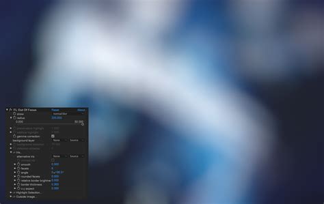 Fast Camera Lens Blur Aescripts