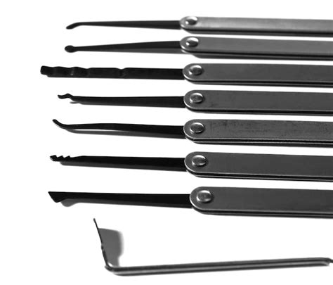 Premium Photo Lock Picks Isolated On White