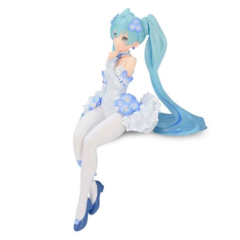 Hatsune Miku Figurine Flower Fairy Nemophila Noodle Stopper Elbenwald