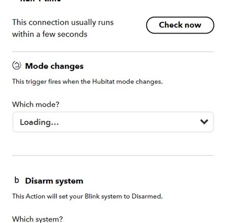Hubitat Modes Not Available In Ifttt 🛎️ Get Help Hubitat