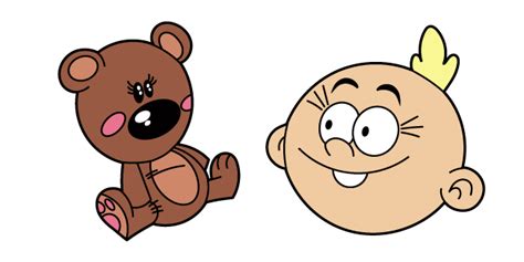 The Loud House Lily Loud And Bear Cursor Custom Cursor