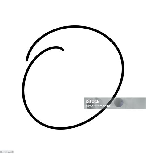 손으로 그린 원 선 프레임 스케치 벡터 원형 낙서 낙서 둥근 원은 메시지 메모 마크 디자인 요소를 위한 것입니다 연필 또는 펜
