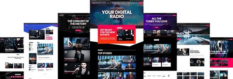 Build Any Type Of Radio Station Website With Unlimited Design Elements And Elementor Pro Radio