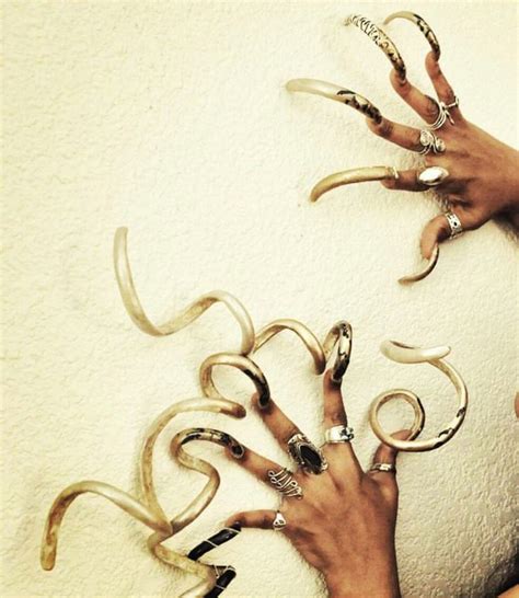 Épinglé Sur Natural Long Nails