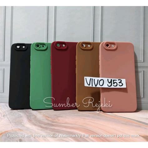 Jual Softcase Silikon Case Pro Camera Lens Protector Vivo Y53 Shopee
