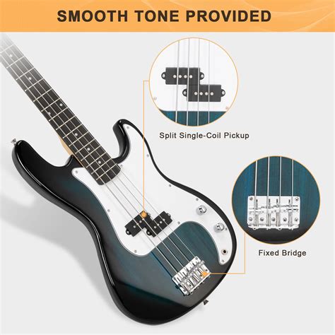 Glarry Full Size Electric Basb09csy5w53