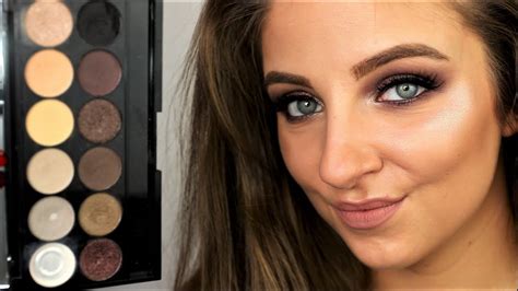 MAKIJAŻ ZAPOMNIANYM KOSMETYKIEM PALETA SLEEK AU NATUREL YouTube