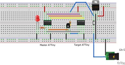 Computer Programming Electronis Attiny85 Powered High Voltage Avr
