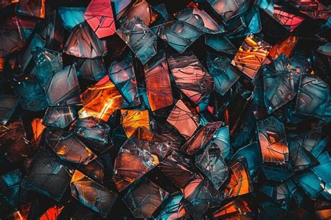 Premium Photo Realistic Shards Of Broken Glass