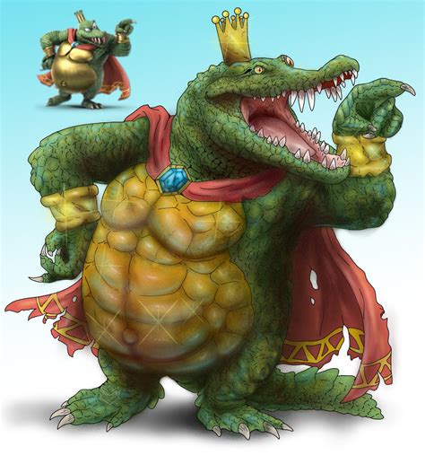 Realistic King K Rool By Bangboodoragon On Deviantart