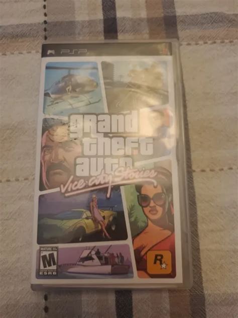 Grand Theft Auto Vice City Stories Sony Psp 2006 Eur 2159