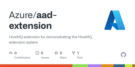 GitHub Azure Aad Extension HiveMQ Extension For Demonstrating The HiveMQ Extension System