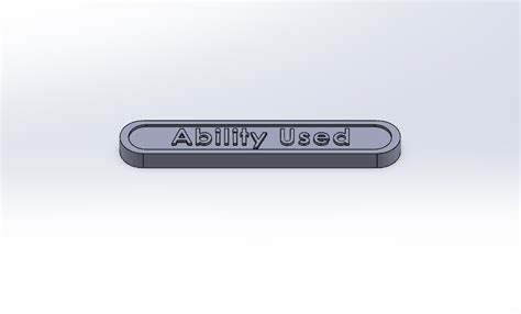 🐉 Pokemon Ability Marker・free Stl File For ・cults