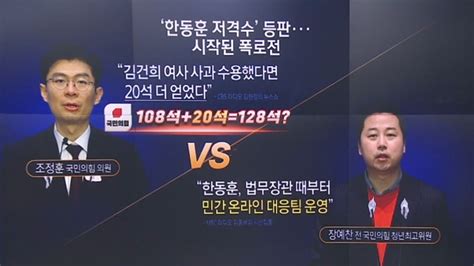 조정훈 “김건희 여사 사과 수용했다면 20석 더 얻었다”