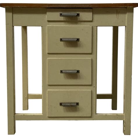 Table D Appoint Vintage Pour La Cuisine 1970