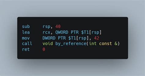 people say passing small types by value is faster than by reference