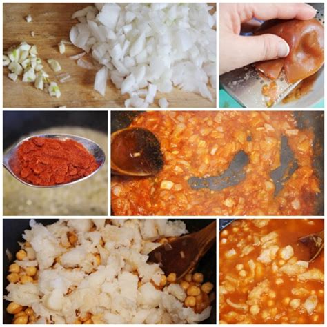 Garbanzos Con Bacalao Receta Tradicional PequeRecetas
