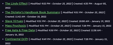 Displaying All Files Created From A Particular Day Help Obsidian Forum