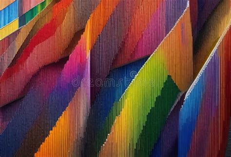 Ai Generated Abstract Artwork Representing Dance Of Colors Stock Illustration Illustration Of