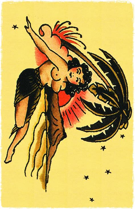 Hula Girl Pin Up