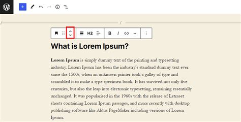 How to Move Blocks in WordPress Gutenberg Editor?