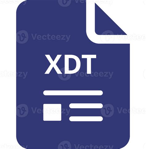 Xdt File Icon Fill And Outline Rounded Corners Art 57326660 Png