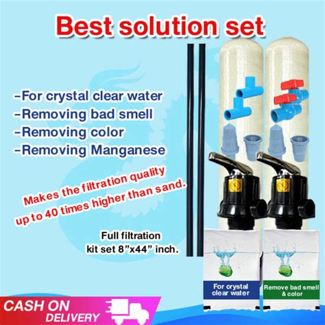 Best Solution Set Full Filtration Kit Set 8 X44 For Crystal Clear