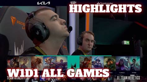 LEC Spring 2024 W1D1 All Games Highlights Full Day Week 1 Day 1 LEC