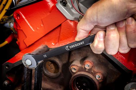 Crescent Ccws9bm X10 Long Pattern Combination Spanner Set Metric 9pcs Black Bigamart