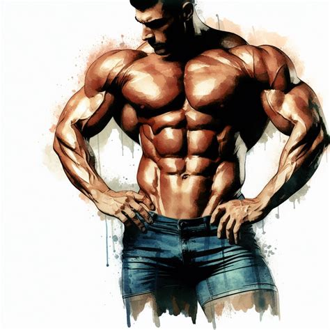 A Bodybuilder Showcasing Their Physique