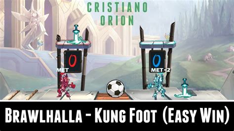 Brawlhalla Kung Foot Easy Win YouTube