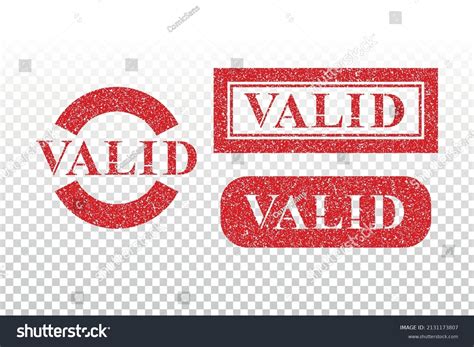 Vector Realistic Isolated Red Rubber Stamp Stock Vector Royalty Free