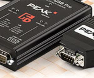 Peak Systems PCAN-USB FD and PCAN-USB Pro FD CAN FD interfaces for USB